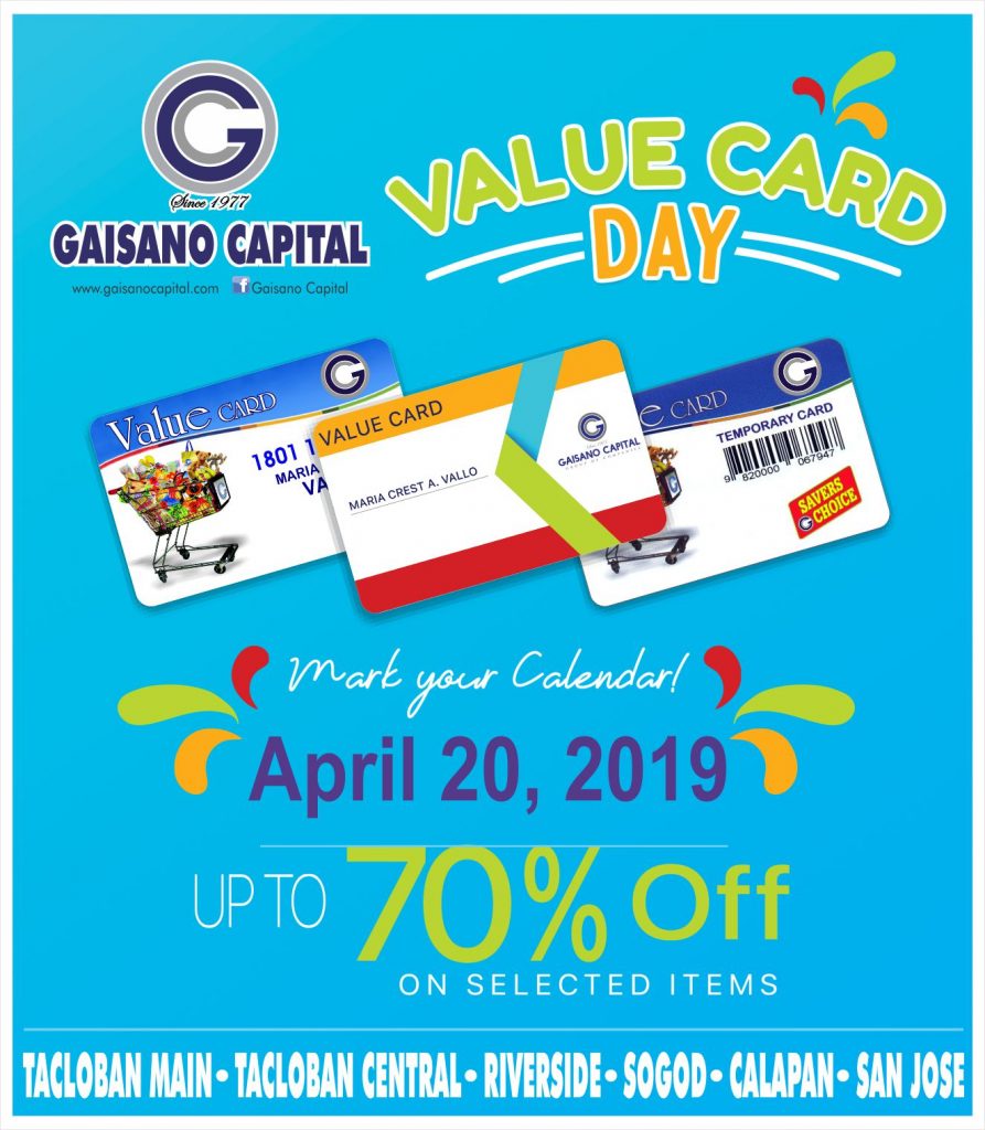 Value Card Day – Gaisano Capital