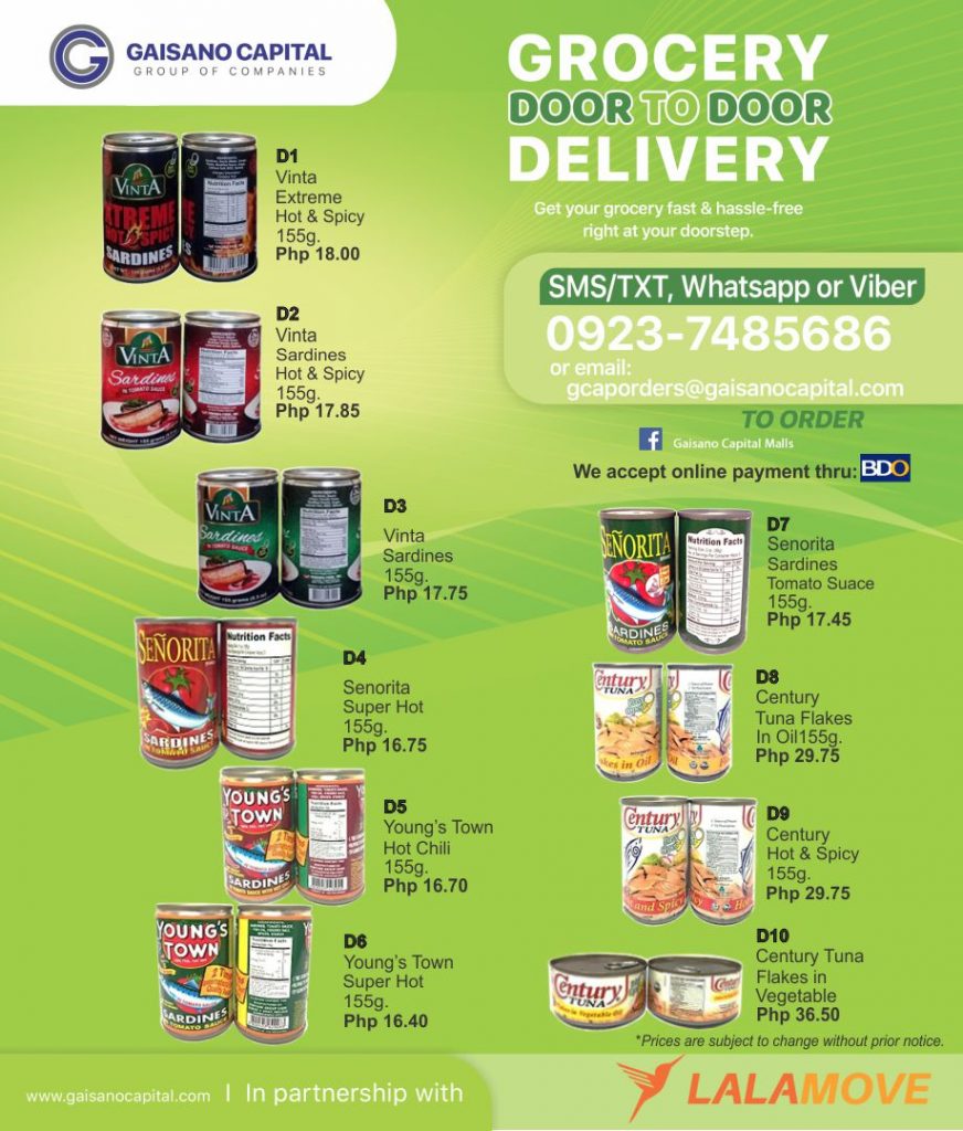 D Vinta, Señorita, young’s Town, Century – Gaisano Capital